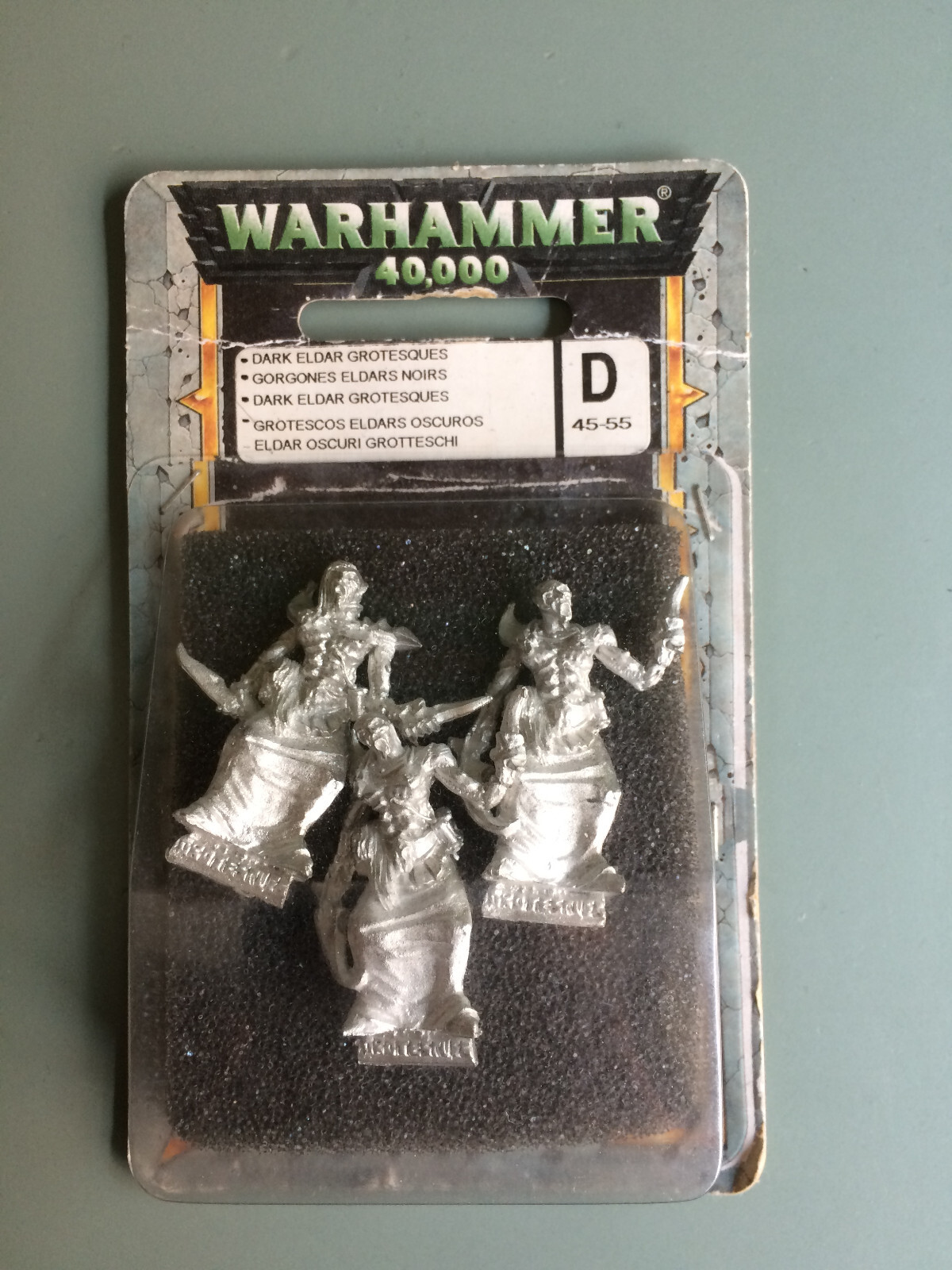 Games Workshop Citadel Warhammer 40K Dark Eldar Grotesques New RARE OOP ...