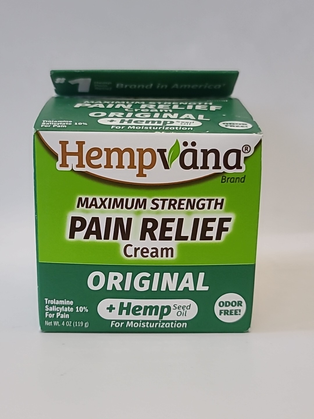 Hempvana Gold Pain Relief Cream - 119 g for sale online | eBay