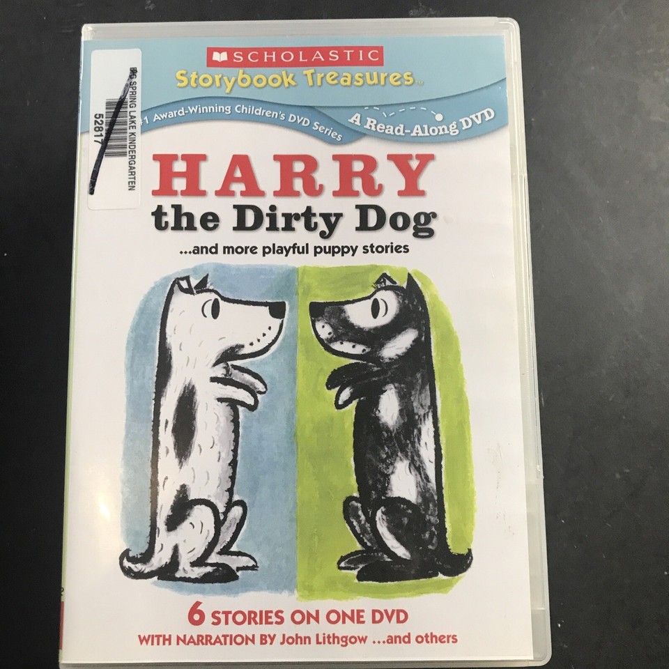 Scholastic Video Collection DVDs Storybook Treasures Lot of 15 Children ...