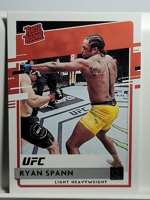 2021 Panini Chronicles Donruss UFC Rated Rookie Ryan Spann #29 Light ...
