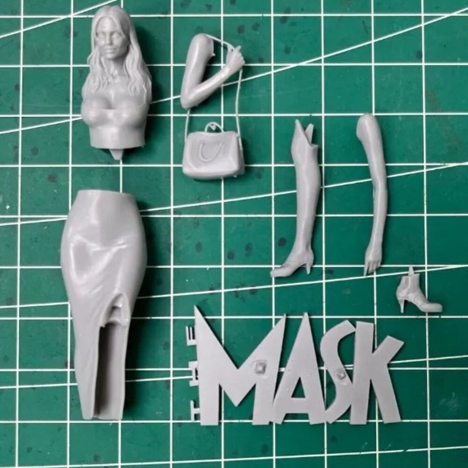 Resin Model Kit Female Stars Figure Sexy Cute Hot Girl Unassembled ...