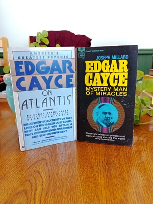 Edgar Cayce Book Lot, On Atlantis, Mystery Man Of Miracles | eBay