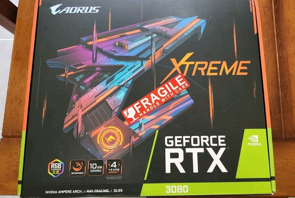 Gigabyte RTX 3080 10GB AORUS Waterforce Xtreme AIO Liquid Cooled ...