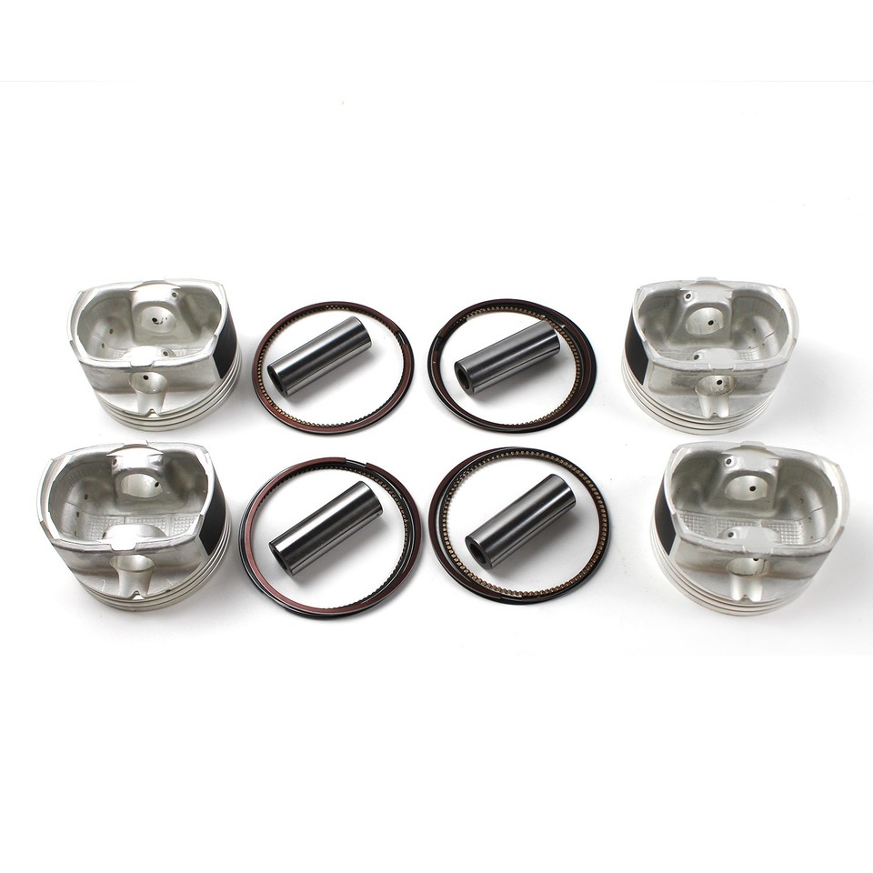 Engine Piston & Pin & Snap Ring Kit Fits 2010-19 Hyundai Sonata Kia ...