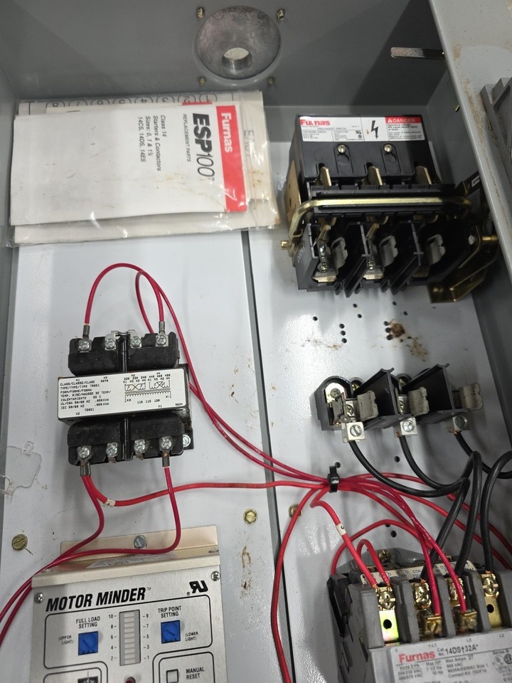 FURNAS THREE PHASE PUMP CONTROL PANEL 87ESF6FC | eBay