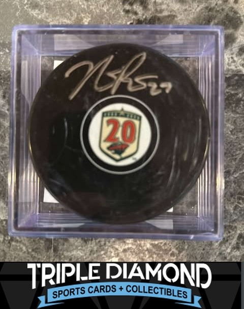 Nick Biugstad Signed/Autographed Hockey Puck FAN HQ COA D204 | eBay