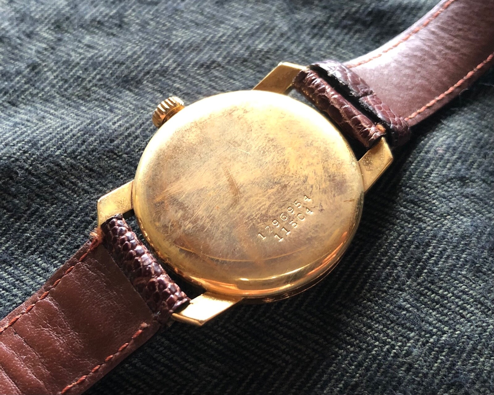 Vintage Universal Geneve Gold and Steel Triple Calendar Moon Phase ...