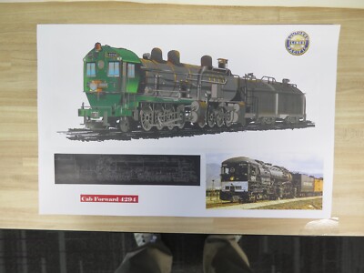 Cab Forward 4294: Southern Pacific RR Diagraim | eBay