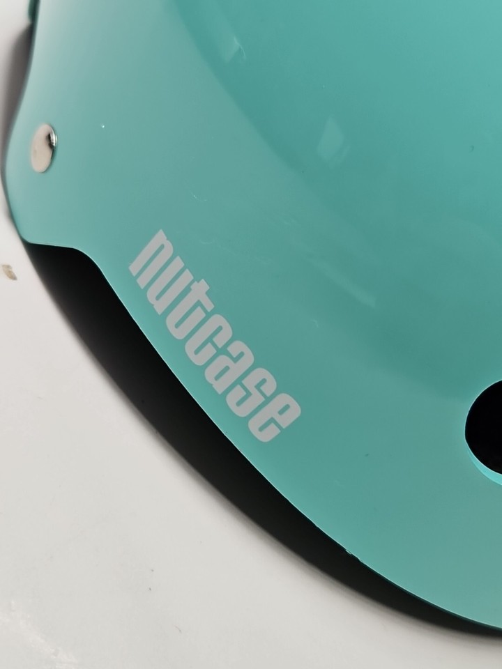 Nutcase helmet Teal with Gold Stripe girls Ages 5-8 | eBay