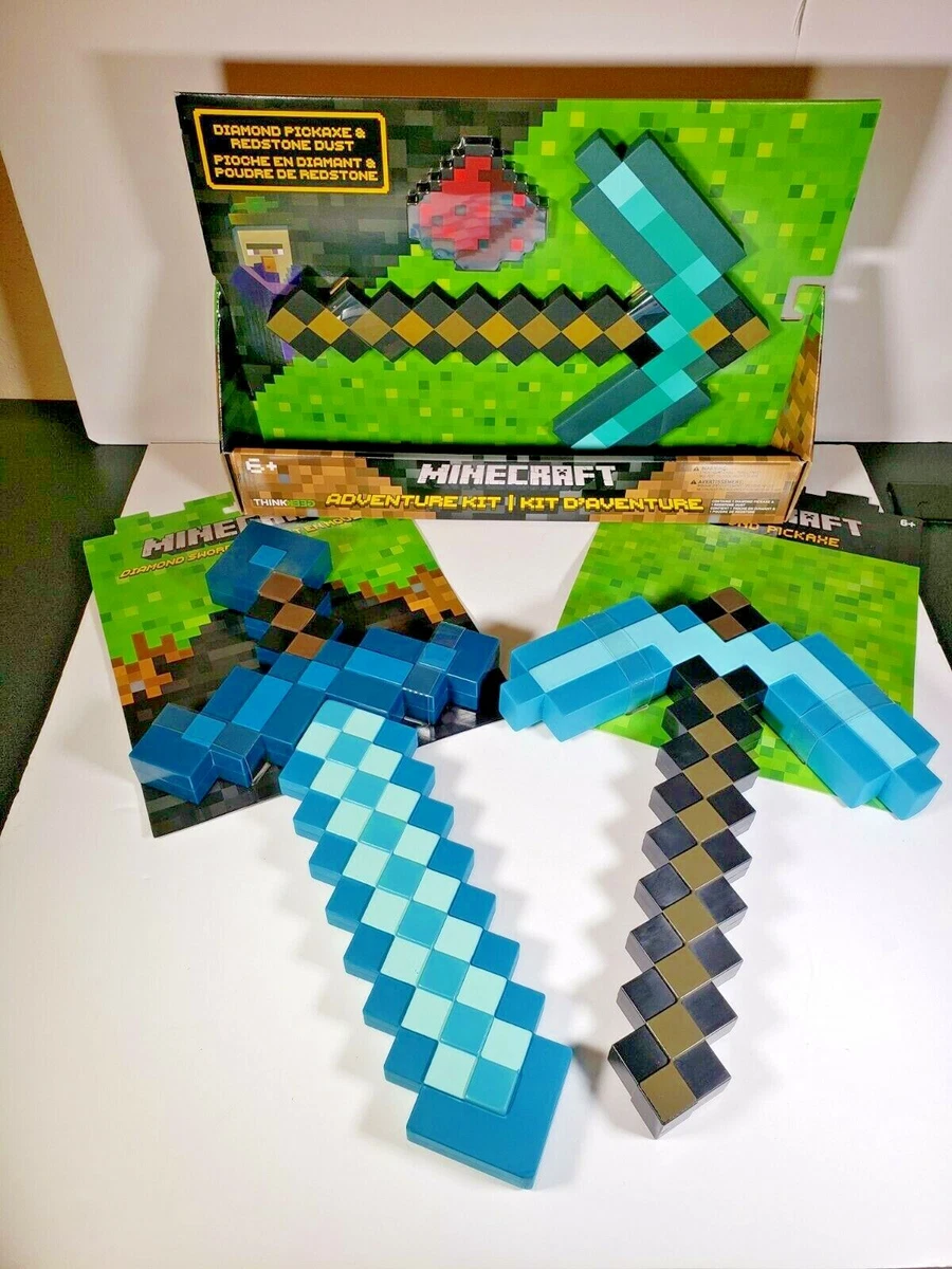 Diamond Pickaxe And Sword