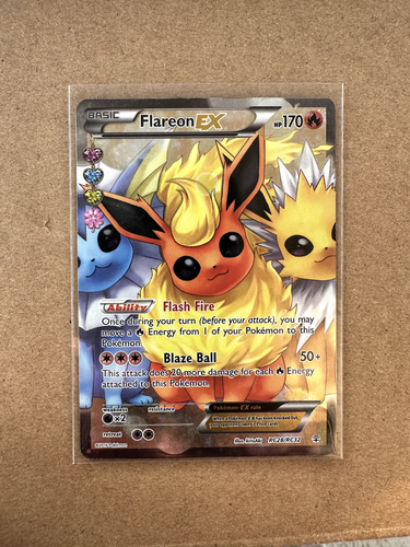 Flareon EX (Full Art) RC28-32 Generations: Radiant Collection Holo | eBay