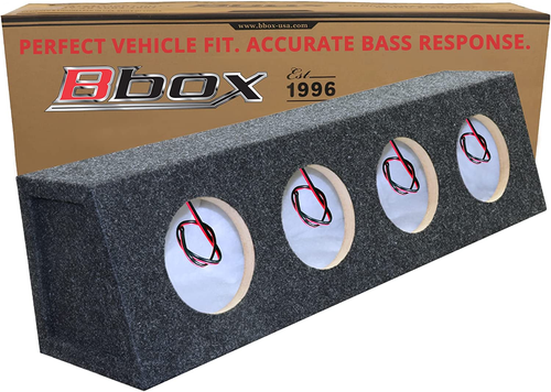 Bbox Audio Tuned 4 Way 6.5 Wedge Shape Car Speaker Boxes & Enclosures ...