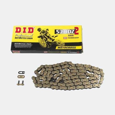 DID 520 DZ2 X 120 L RB Universal Motorcycle roller Chain motocross ...