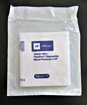 Hillrom Welch Allyn Flexiport Disposable Blood Pressure Cuff Adult 11 ...