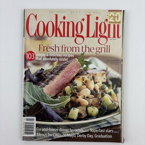Cooking Light Magazine May 2007 Fresh from Grill Cinco De Mayo Derby ...