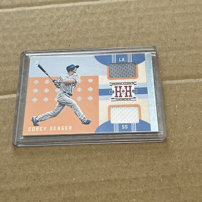 2019 Hometown Heroes Dual Memorabilia Corey Seager Dodgers | eBay