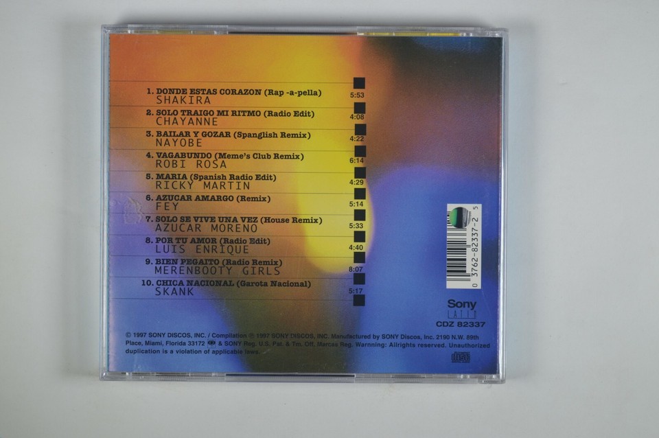 RE-MIX HITS Shakira, Nayobe, Robi Rosa, Fey LATIN CD NM | eBay