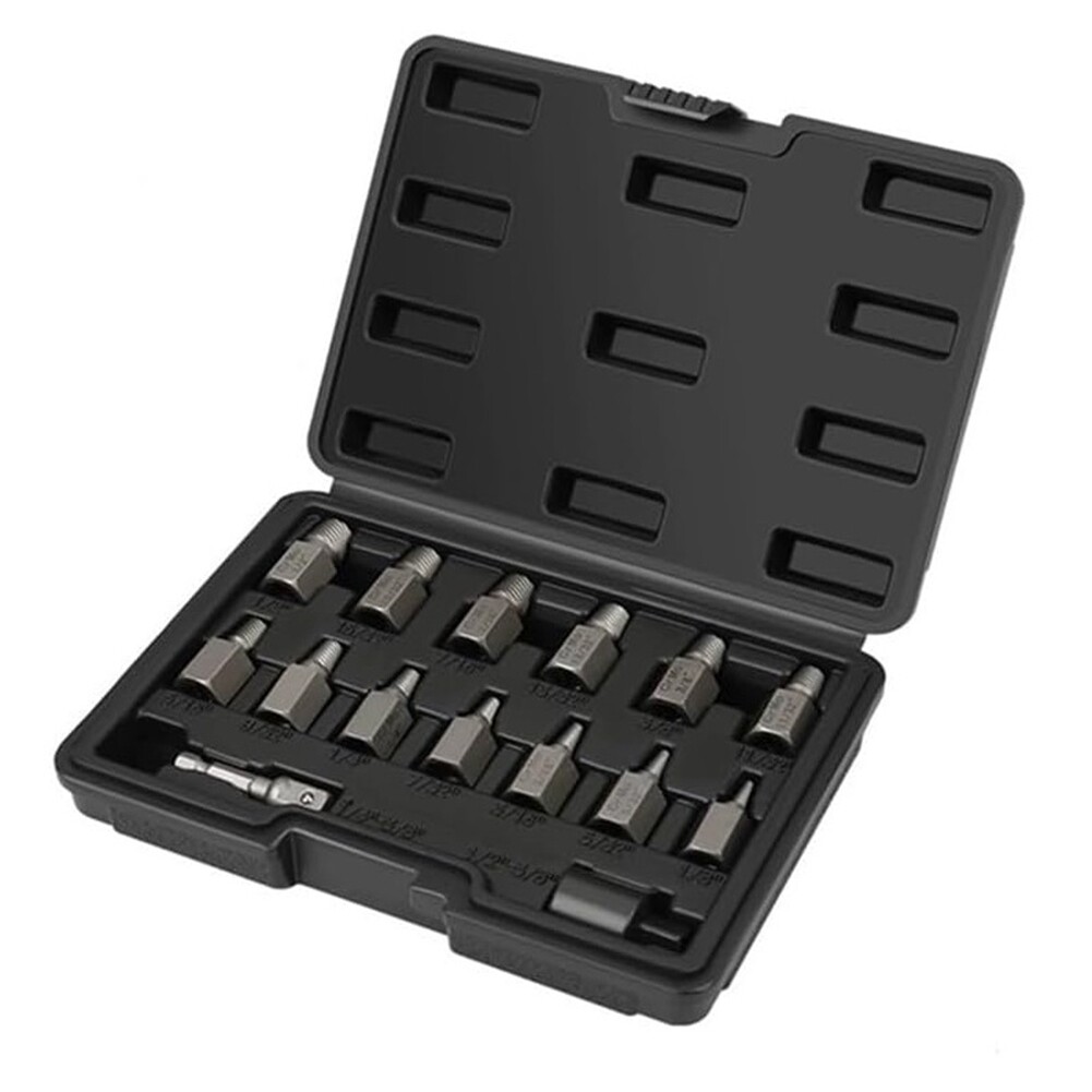 Screw Extractor Set DUNDOO - 15 Piece Bolt Remover Kit For Stripped ...