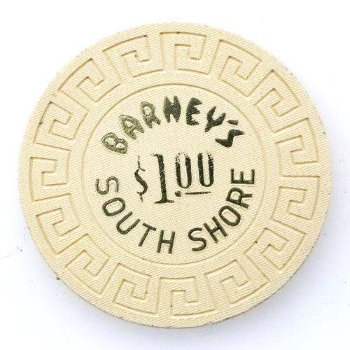 Barney's Casino - South Shore (Lake Tahoe) - $1 Chip - 1979 | eBay