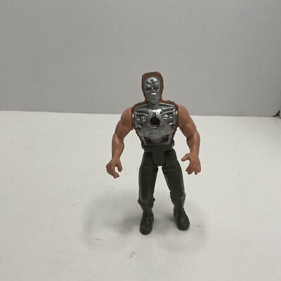 Terminator 2 1991 Kenner T-800 Action Figure Battle Damage Main Body ...