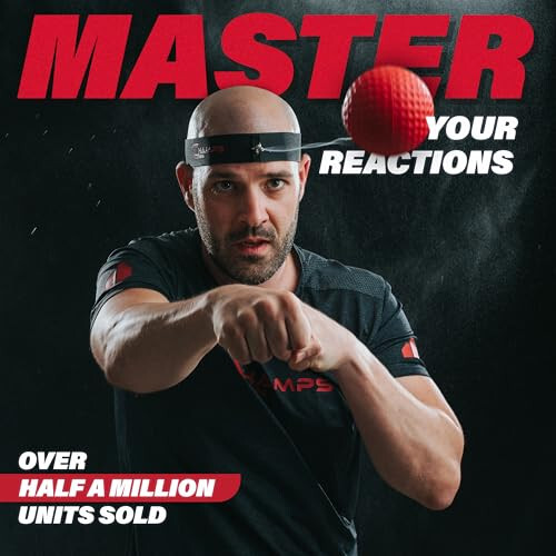 Boxing Reflex Ball with Punch Counter App - Improve Hand-Eye ...