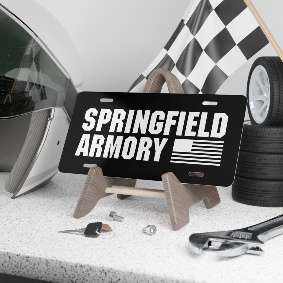 Springfield Armory License Plate | eBay