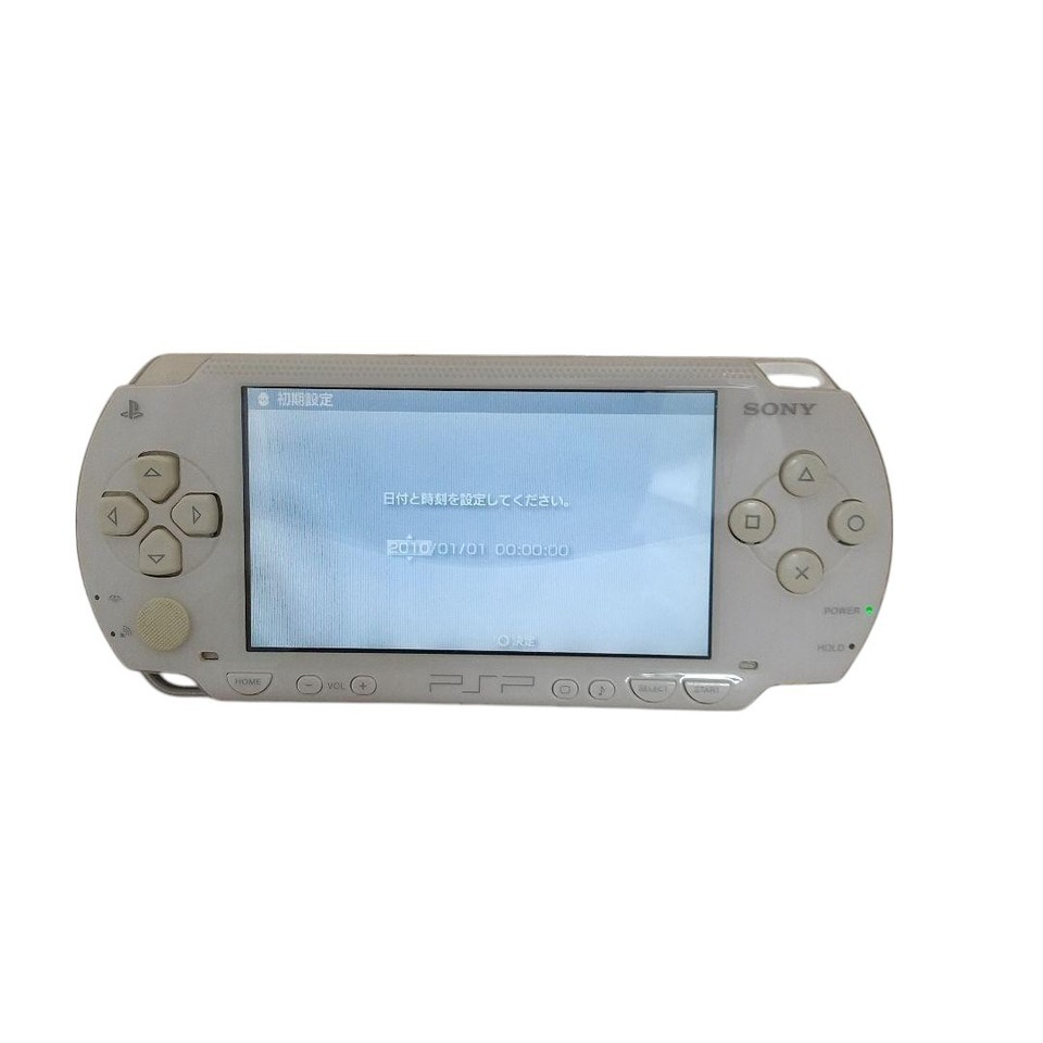 PlayStation Portable PSP 1000 Ceramic White Console Game software ...