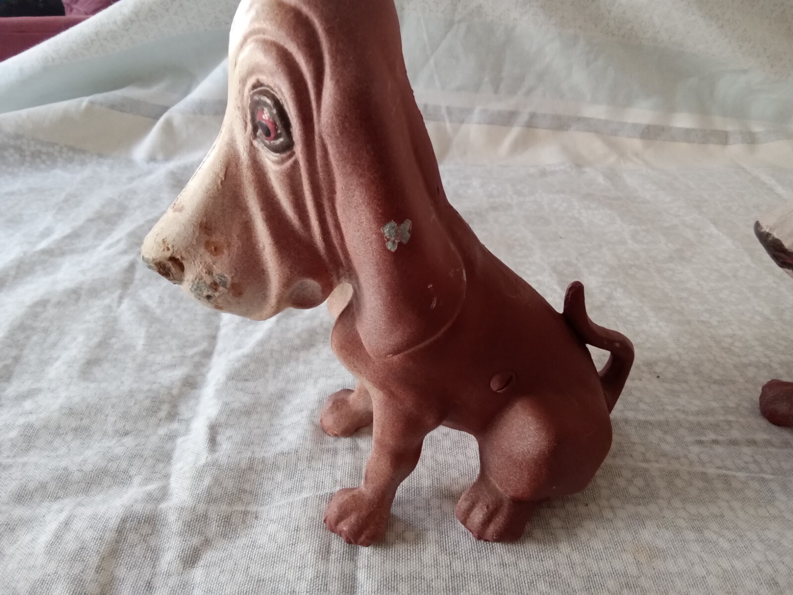 Cast Iron Antique Dog Door Stop Blood Hound Coin Bank RARE | eBay