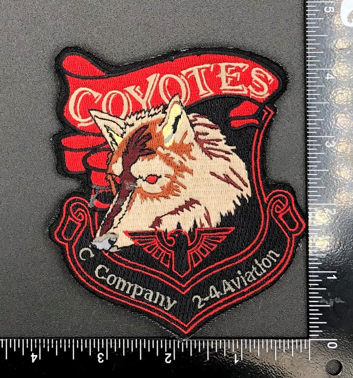 C Co 2-4 Aviation Coyotes Army Aviation Patch OEF OIF | eBay