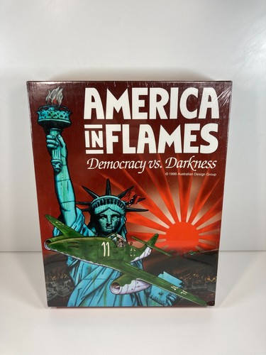 America in Flames Democracy Vs. Darkness Game Sealed 1998 Australian ...