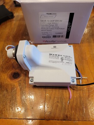 Acuity Controls Sbor 10 Odp Wh 0V Motion Sensor,Outdoor,360 Degrees ...