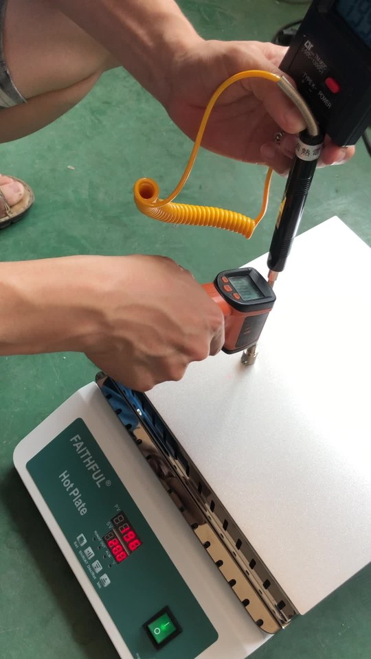 110V/220V 12×12 "graphite hot plate 30 × 30cm Digital display heating ...