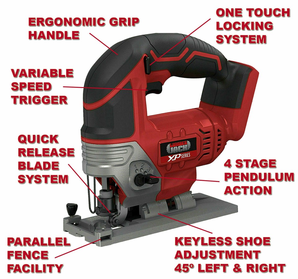 Lumberjack 20V Cordless Power Tools XP Range Drills Saws Nail Guns ...
