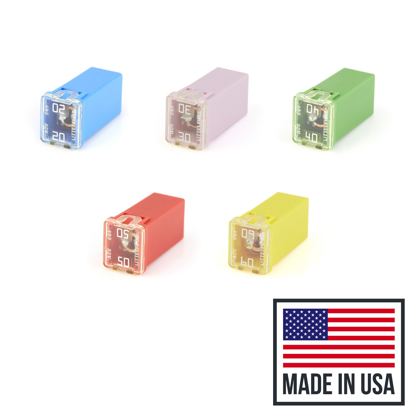 JCASE / FMX Case Female Standard Cartridge Fuse - 20 to 60 Amp 32V USA ...