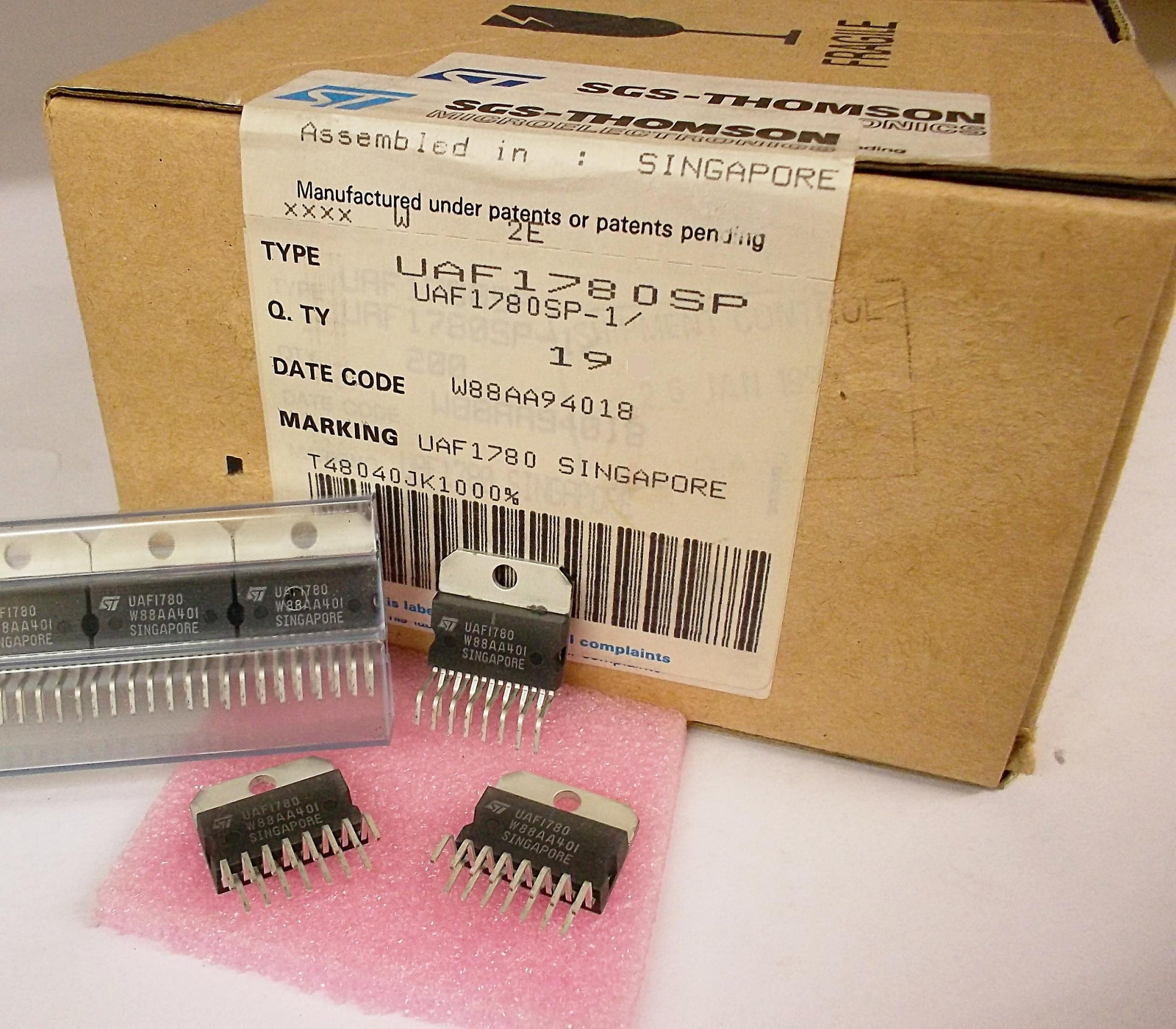 1 pieces UAF1780SP DUAL 2-A LOW DROP OUT SWITCH MULTIWATT15 NEW ~ | eBay