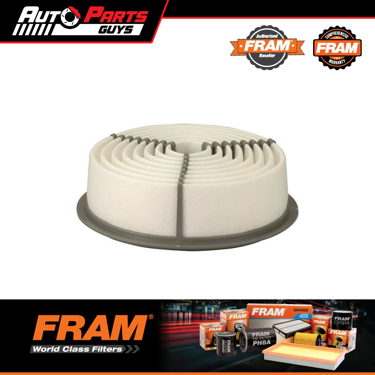 Fram Air Filter A455 fits Toyota MR2 AW11, Supra GA70 MA70 1986 - 1995 ...