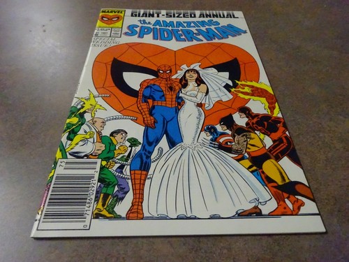 THE AMAZING SPIDERMAN GIANT SIZED ANNUAL, SPIDER_MAN and MARY JANE ...