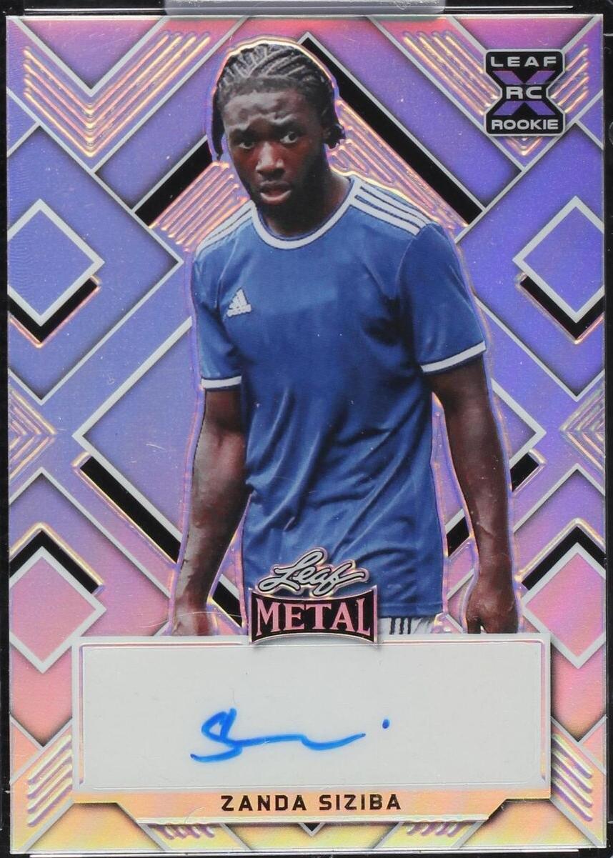 2022 Leaf Metal - Zanda Siziba #BA-ZS1 Silver Prismatic /35 (AU) for ...