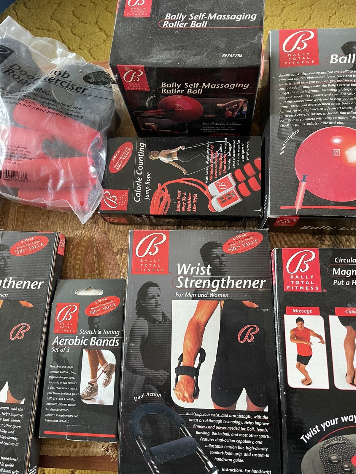 Fitness Exercise equipment Resistance Band lot Bally Products. Lot New ...
