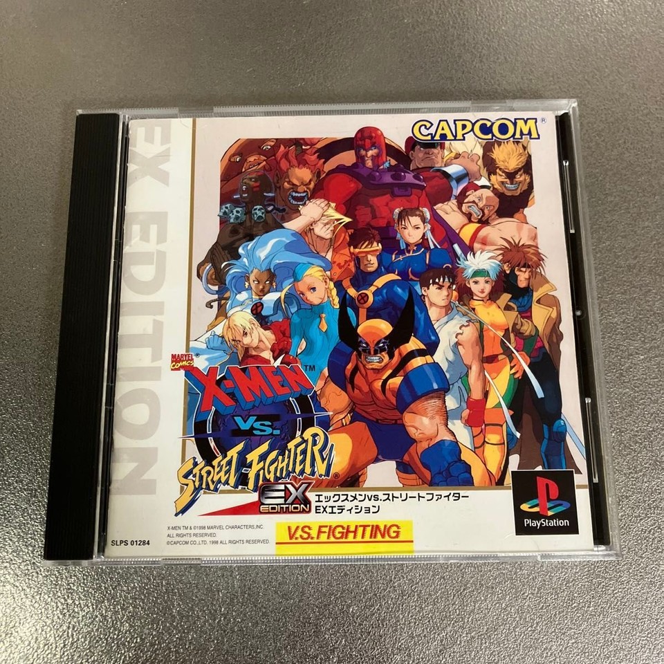 Marvel vs. Capcom Series 5 Games Sony PlayStation PS1 PS2 Capcom japan ...