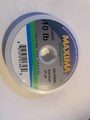 Maxima Leader Material 10lb | eBay