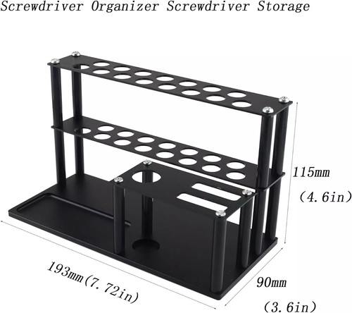 RC Tool Stand Screwdriver Organizer Holder Phillips Hex Cross Storage ...