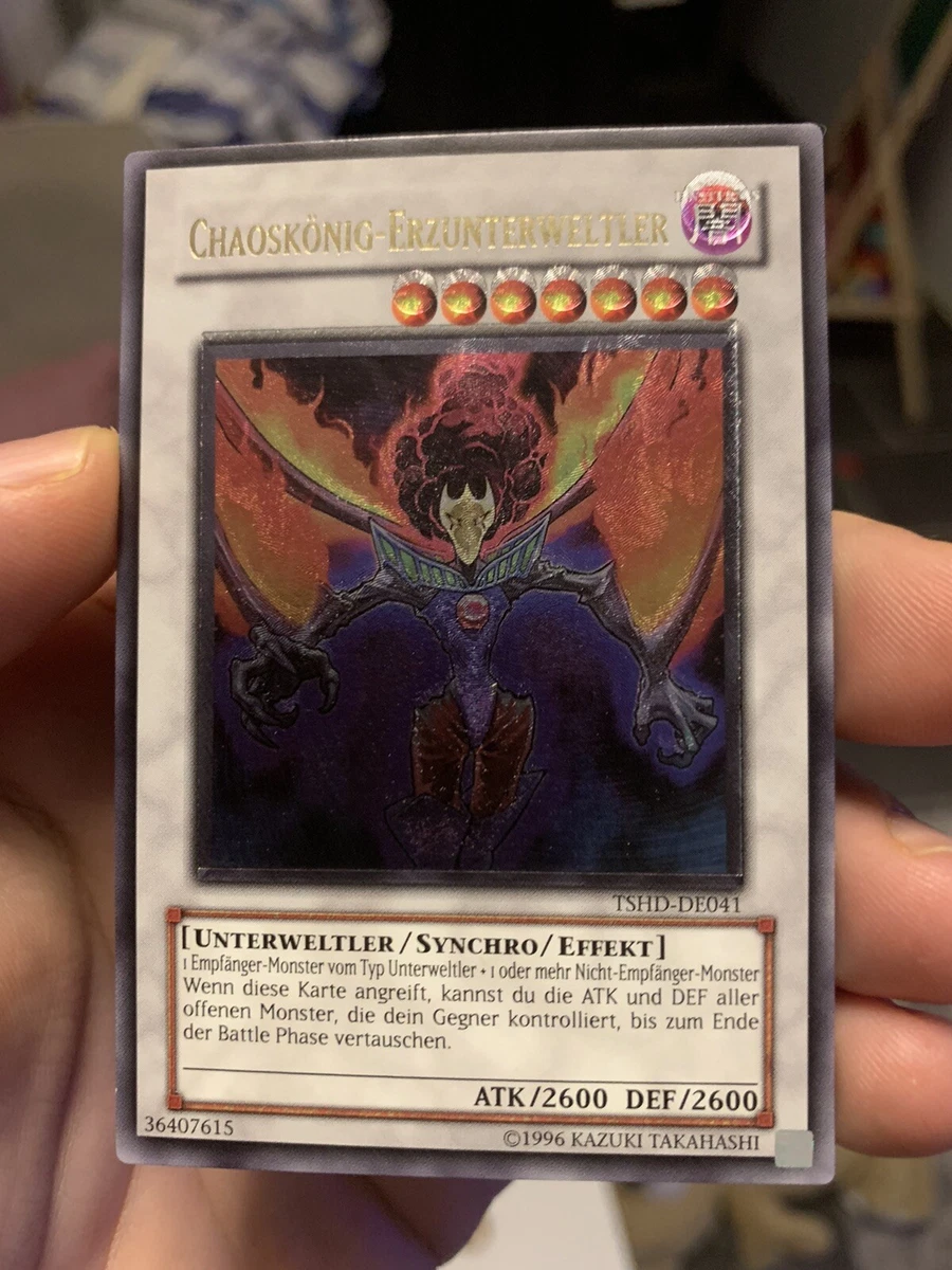 Synchro Yugioh Cards Yugioh Card \"Chaos King Archfiend\" TSHD-KR041 ...