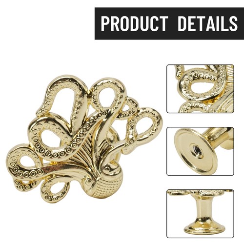 Unique Zinc Alloy Octopus Handles for Cabinets Great for Children's ...