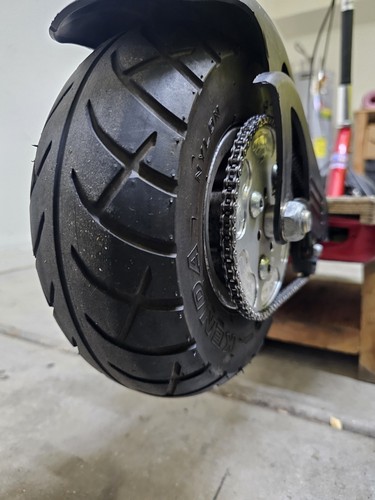 GoPed Go Ped ESR 750EX Candy Red UMI Bars Zero Error Kenda * For Parts ...