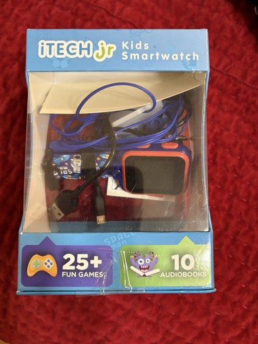 iTECH jr Kids Smartwatch Blue, Touchscreen, MP3 Player, Games ...