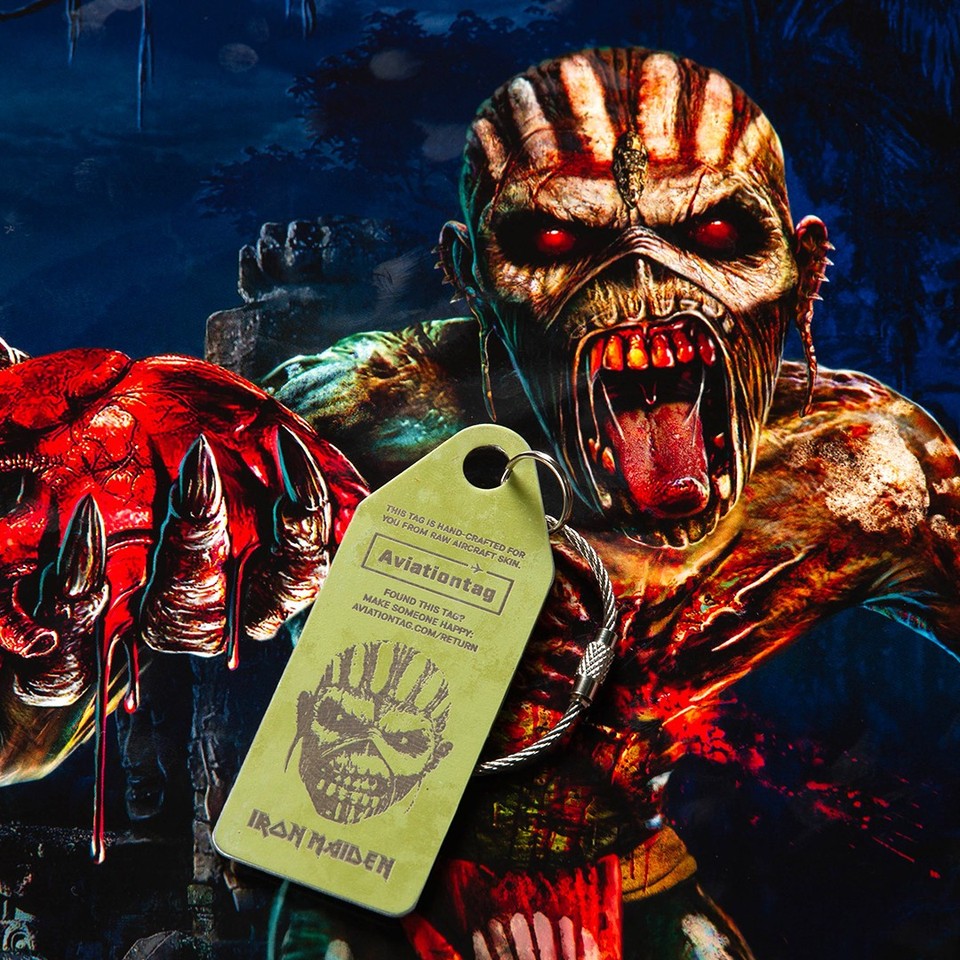 Aviationtag Charity Auction: Iron Maiden “Ed Force One” Gold – Signed ...