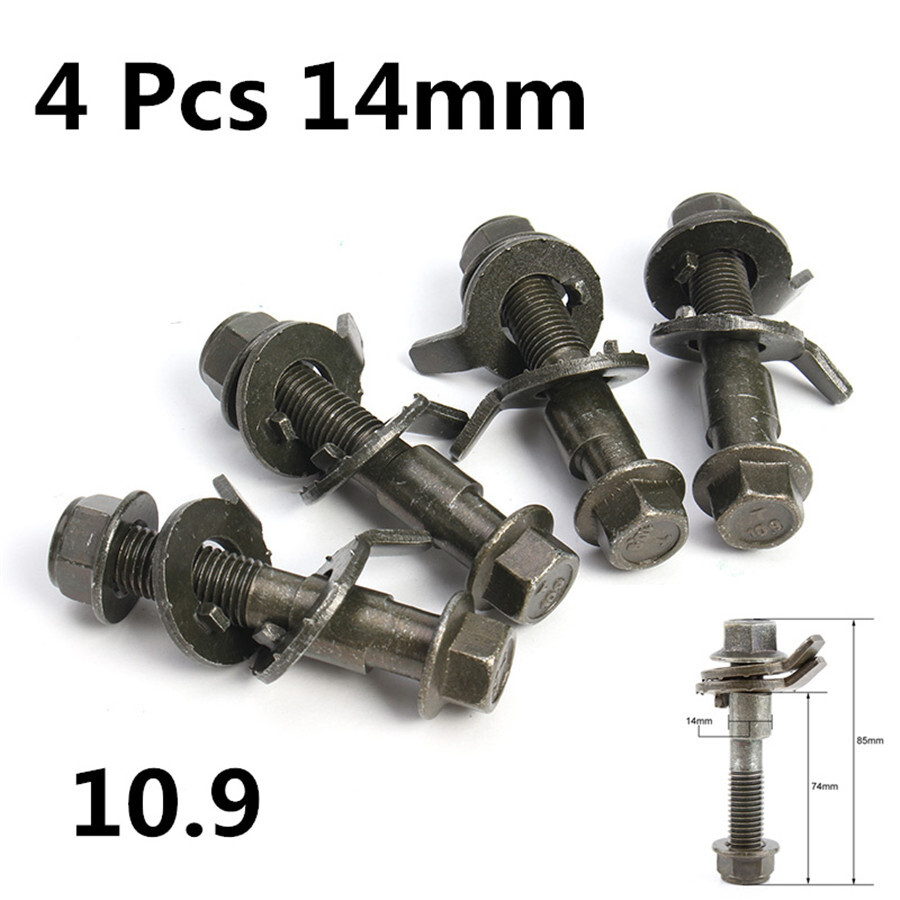 14mm SUV Car Tire Four Wheel Camber Bolts With Adjustable Nut and 2 Pcs ...