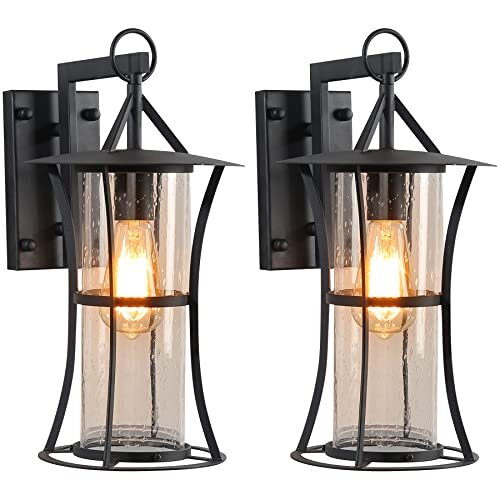 Outdoor Wall Light Fixtures Wall Mount Porch Light With E26 Base Socket ...