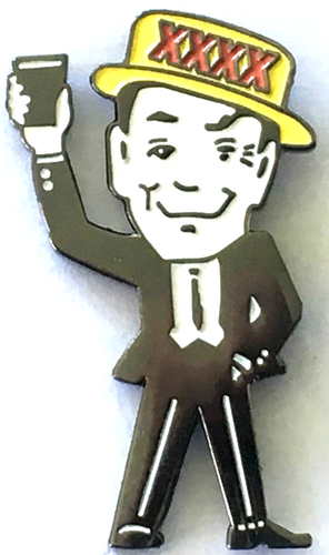 Mr XXXX/Mr Fourex lapel/hat pin badge C030204 | eBay Australia